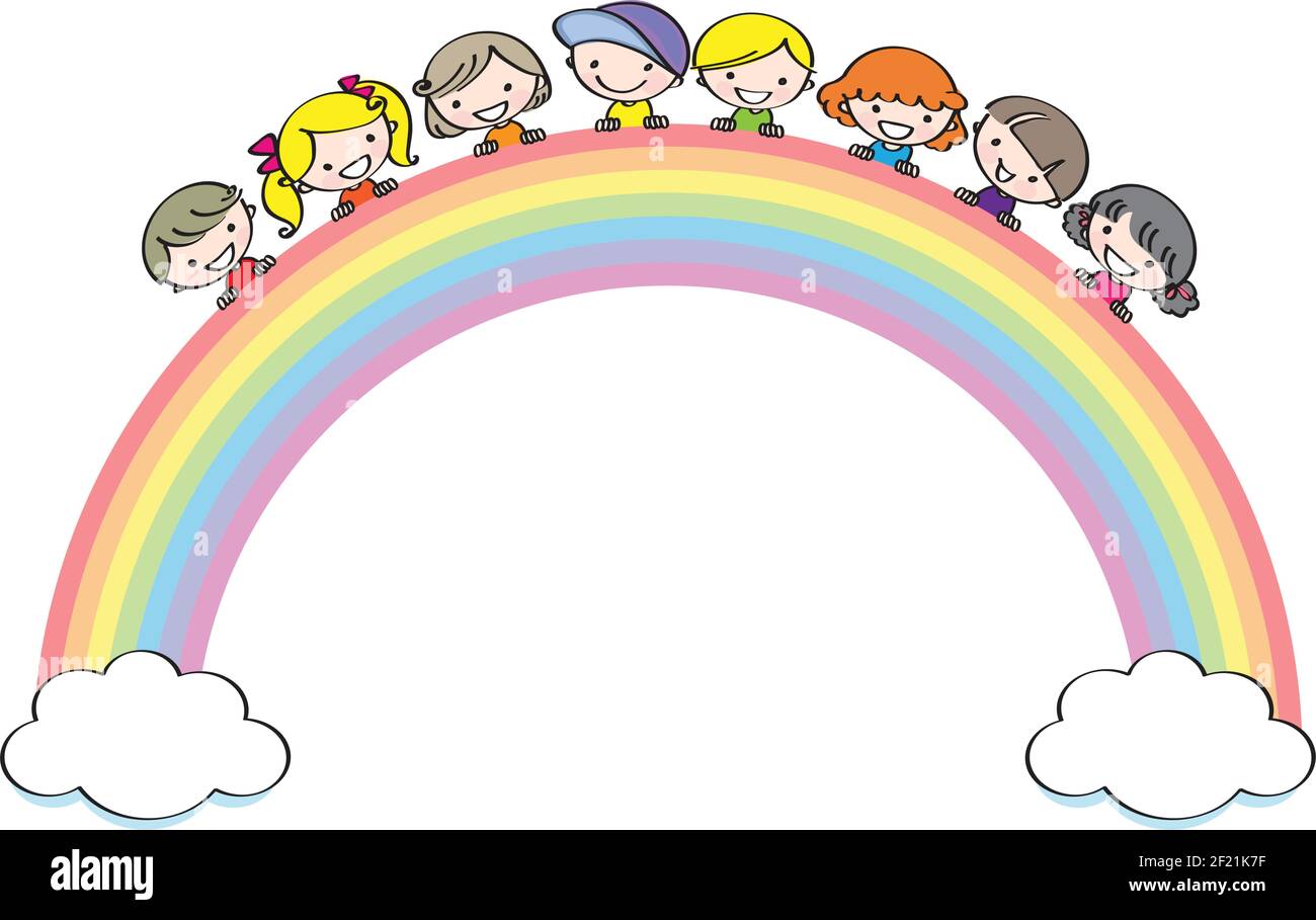 Rainbow Clipart For Kids