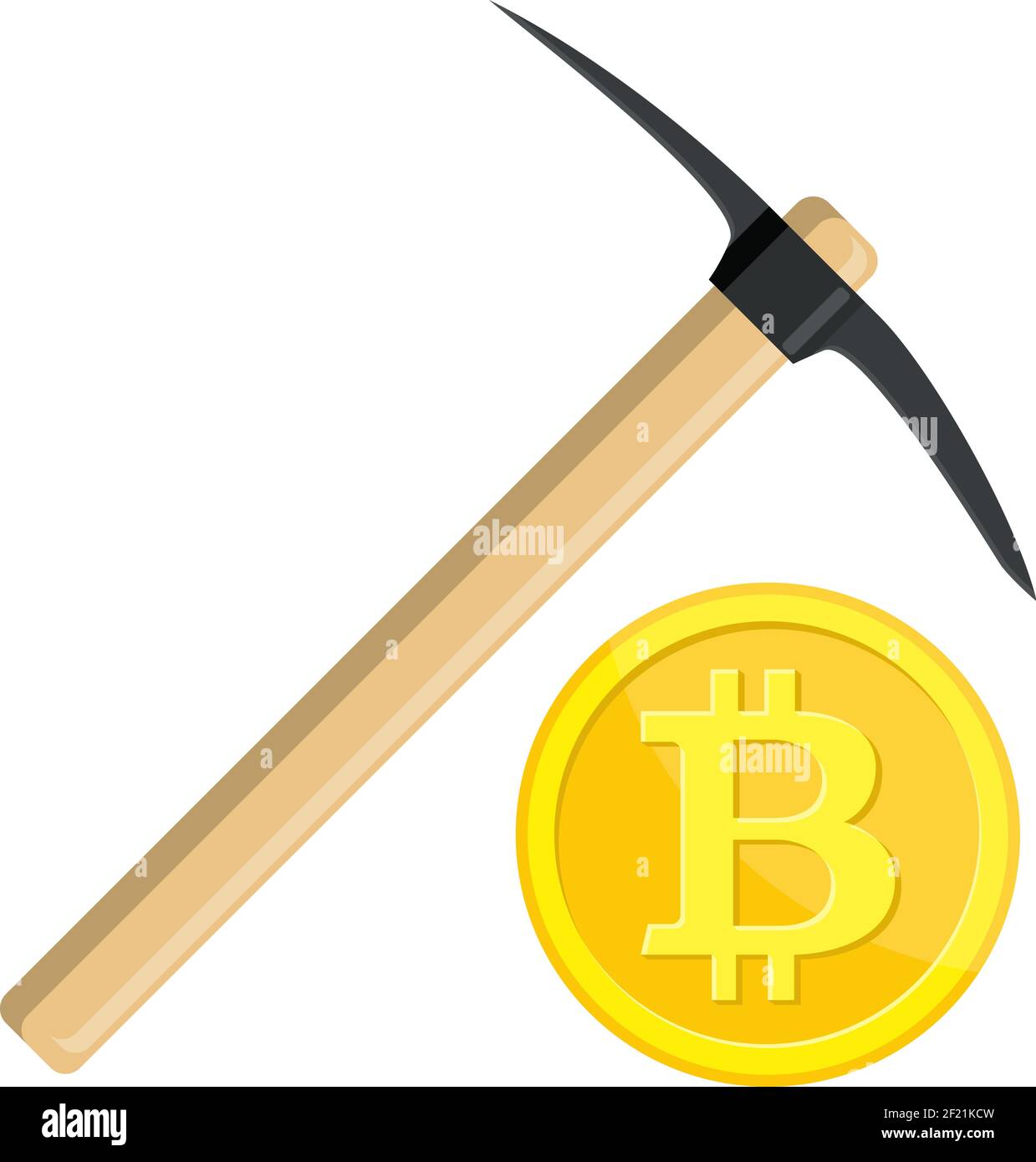 Gold pick axe hi-res stock photography and images - Alamy