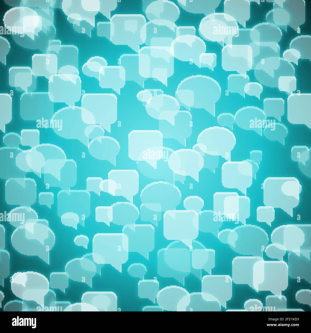 vector social contact background white on blue Stock Vector Image & Art ...