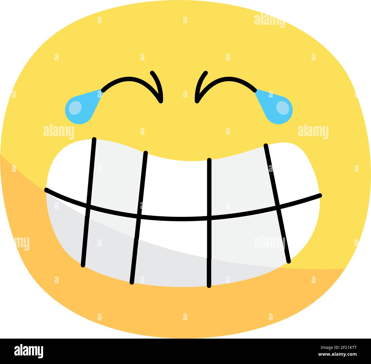 happy emoji face comic icon Stock Vector Image & Art - Alamy