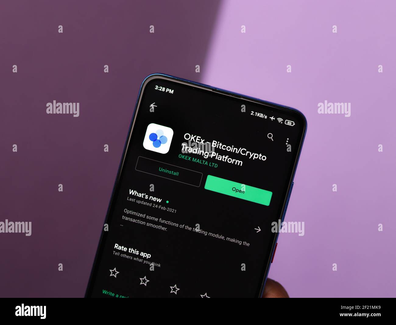 Okex logo hi-res stock photography and images - Alamy