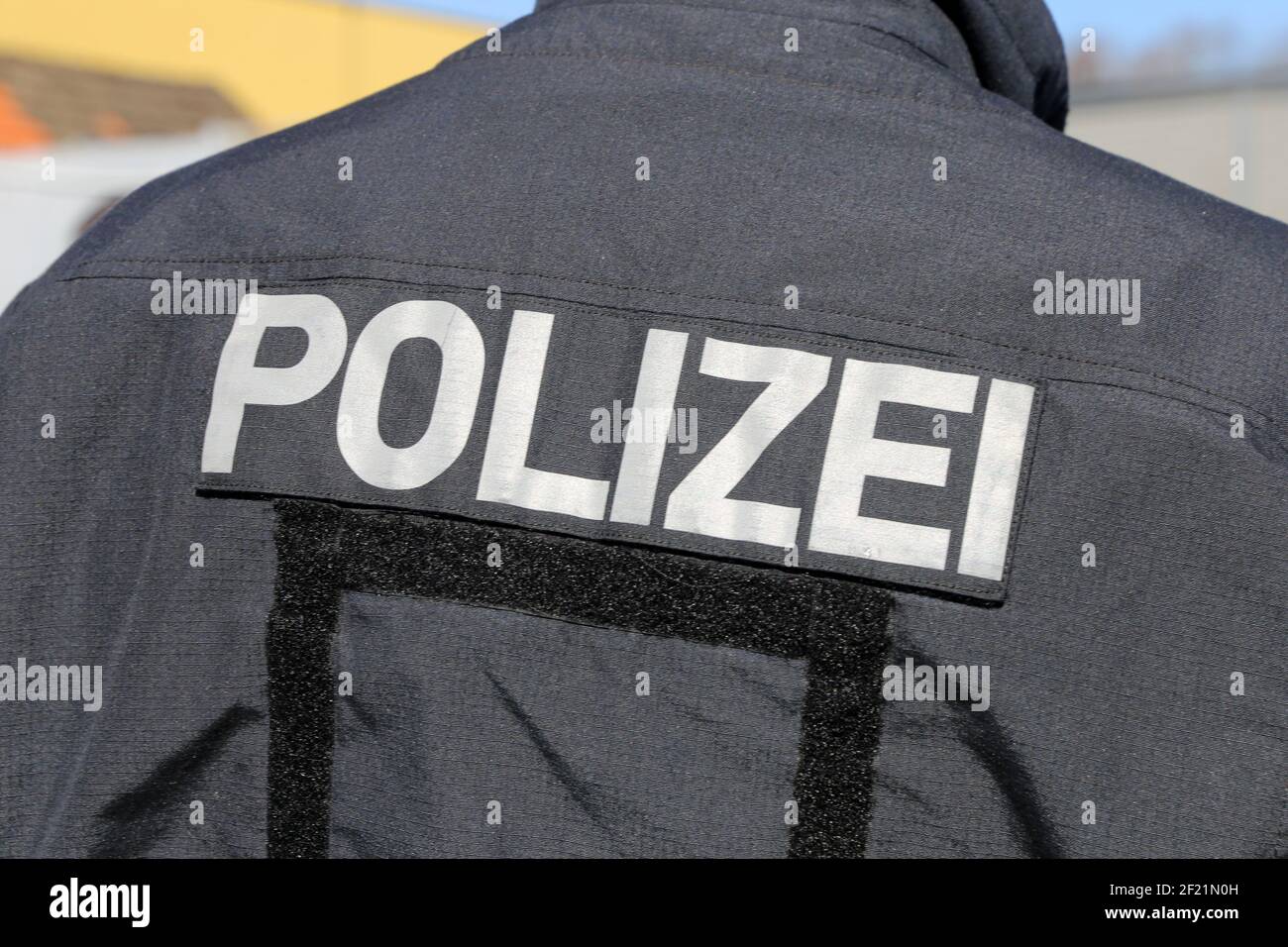 Symbol image Police Germany Stock Photo - Alamy
