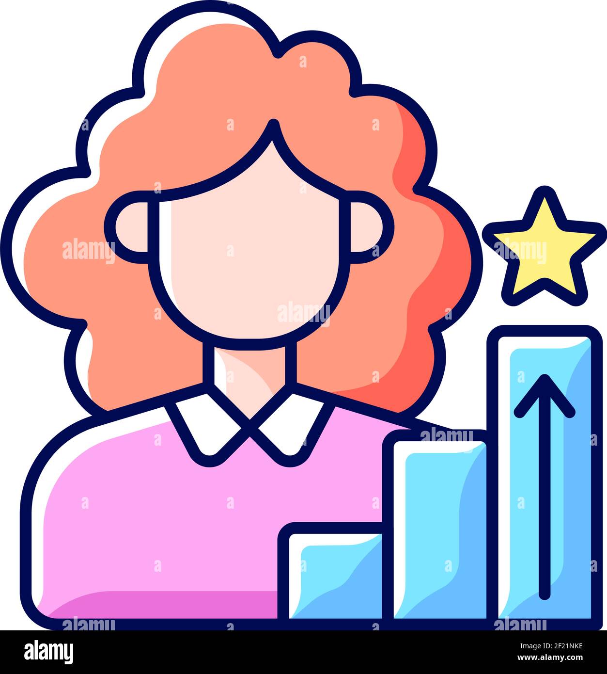 Women in power business Stock Vector Images - Alamy