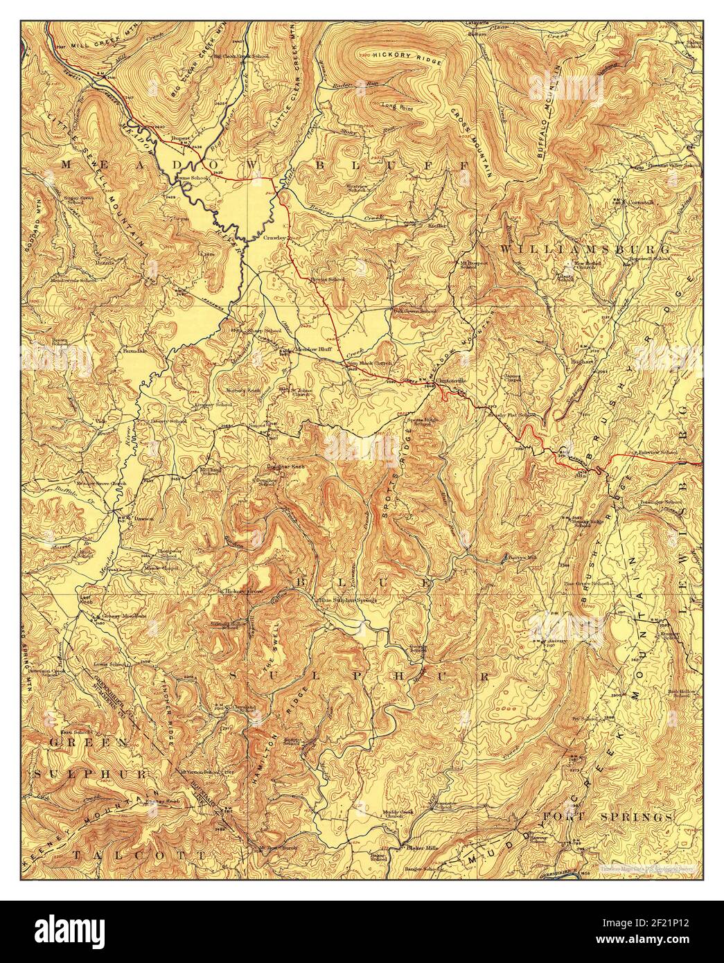 Clintonville map hi-res stock photography and images - Alamy