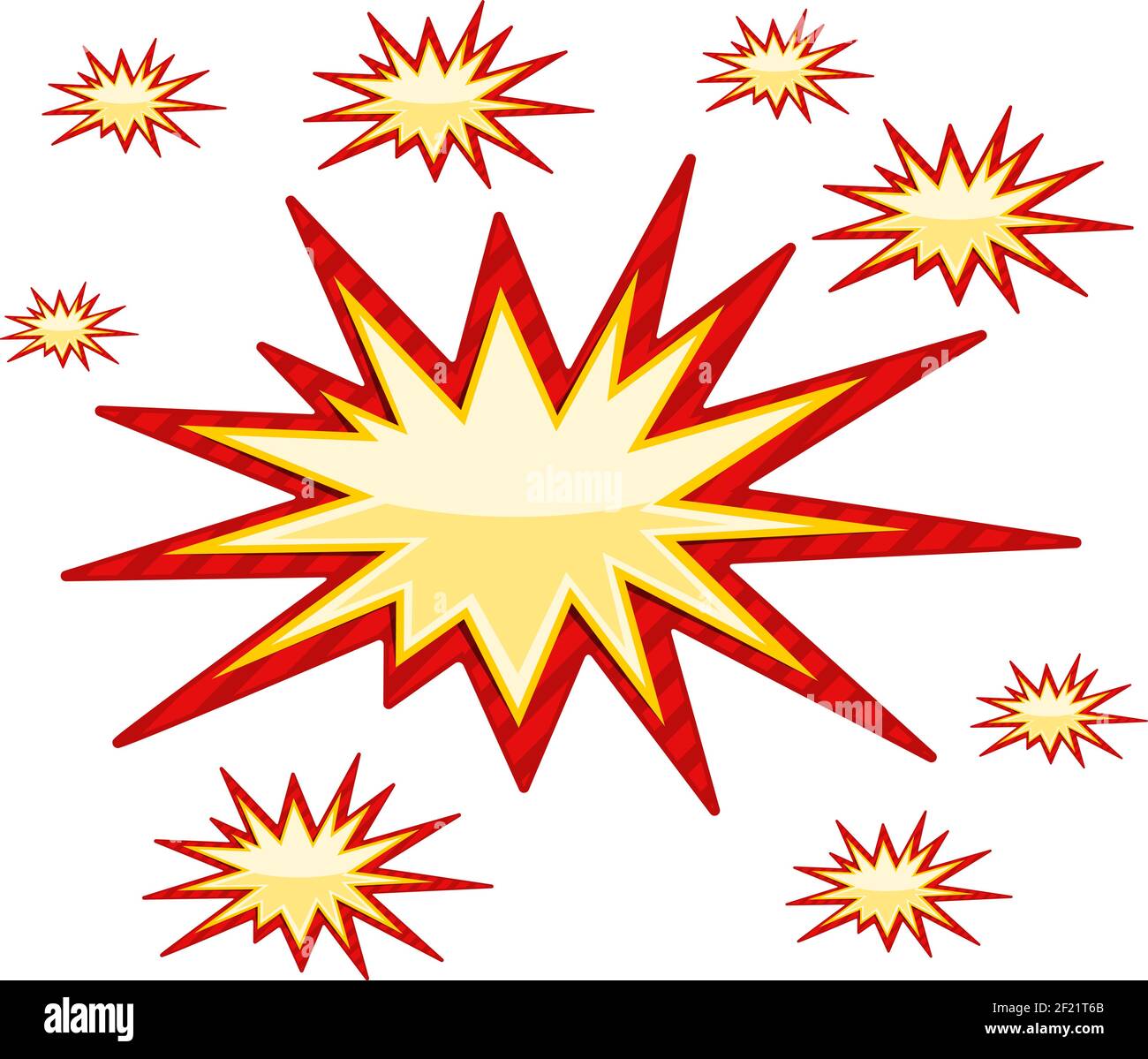 Burst Sign over white background Vector illustration Stock Vector Image ...
