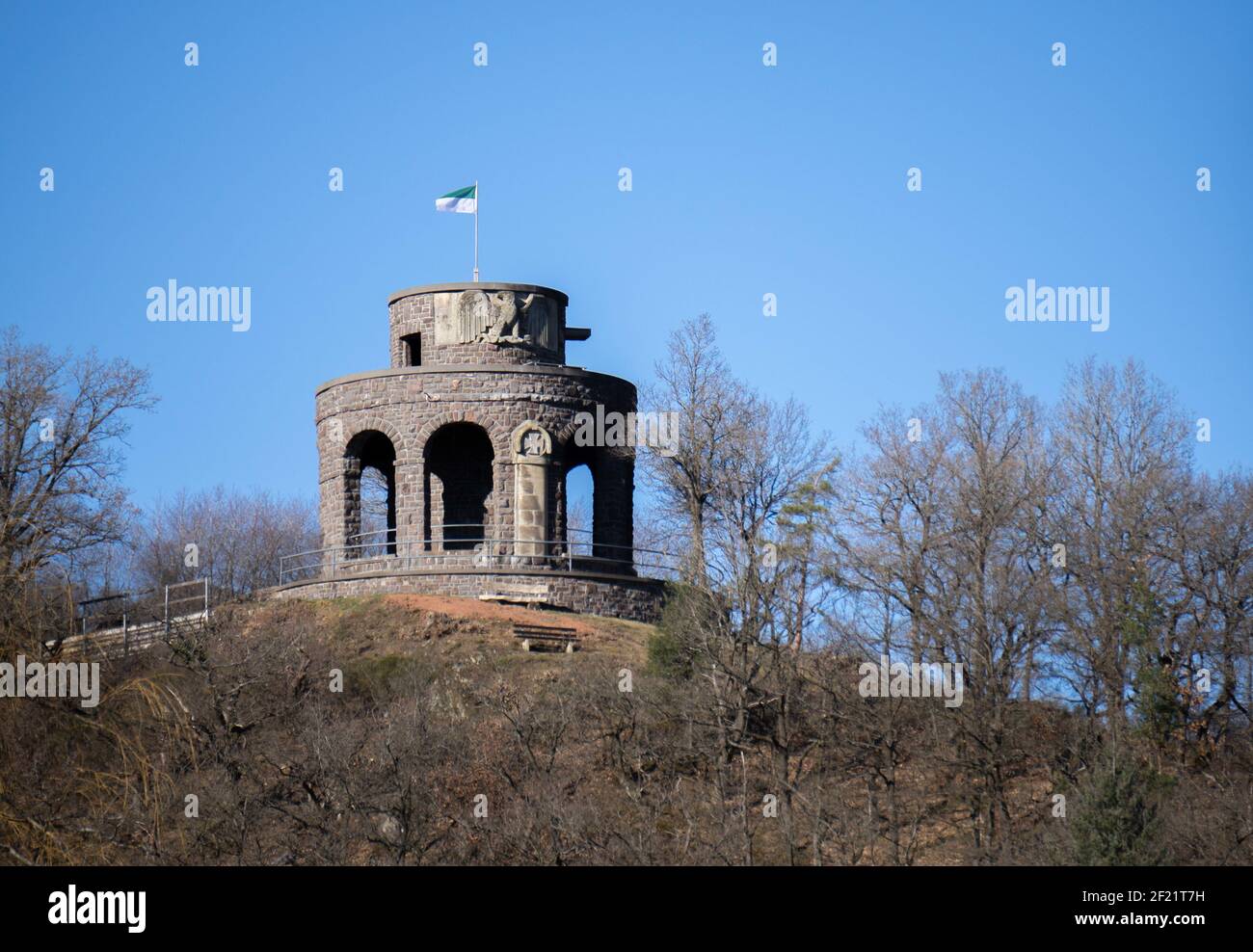 SCHLEIDEN, GERMANY - Mar 08, 2021: War memorial "Tempelchen" in ...