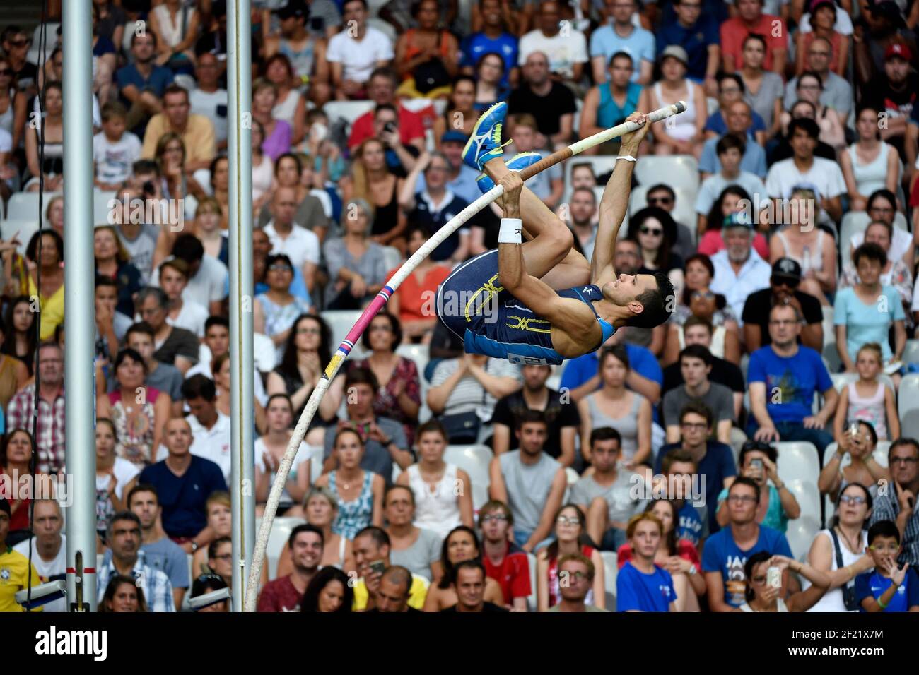 Greece's Konstantinos Filippidis competes in Men's Pole Vault during ...