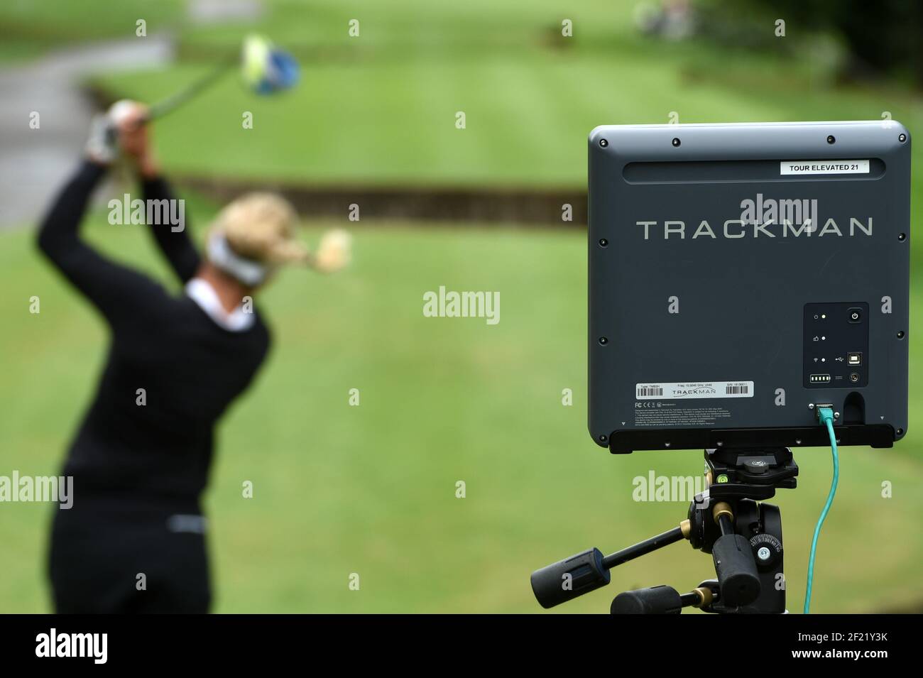 Golf trackman hi-res stock photography and images - Alamy