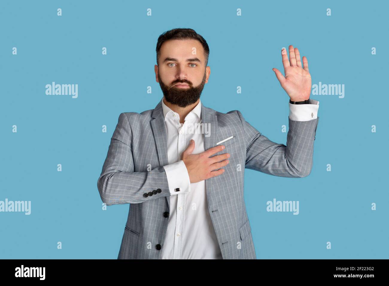 Oath of office hi-res stock photography and images - Alamy