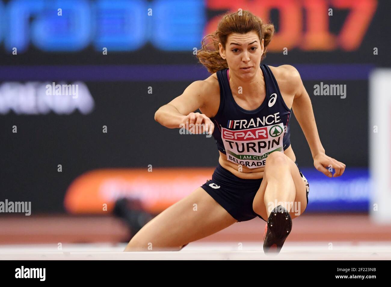 60m hurdles women pentathlon hi-res stock photography and images - Alamy
