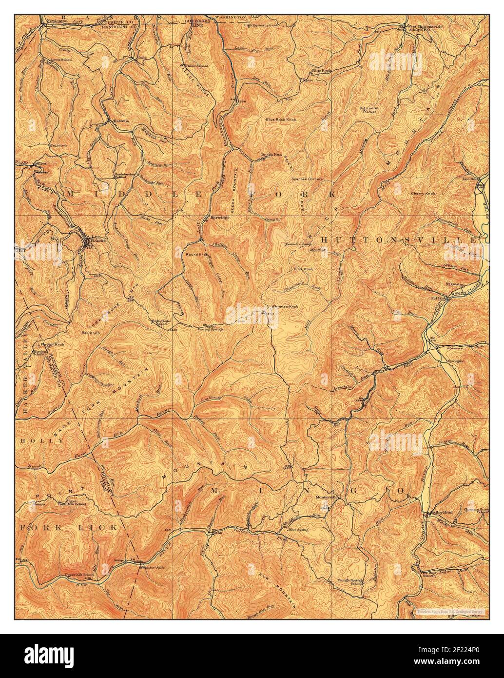 Pickens map hi-res stock photography and images - Alamy