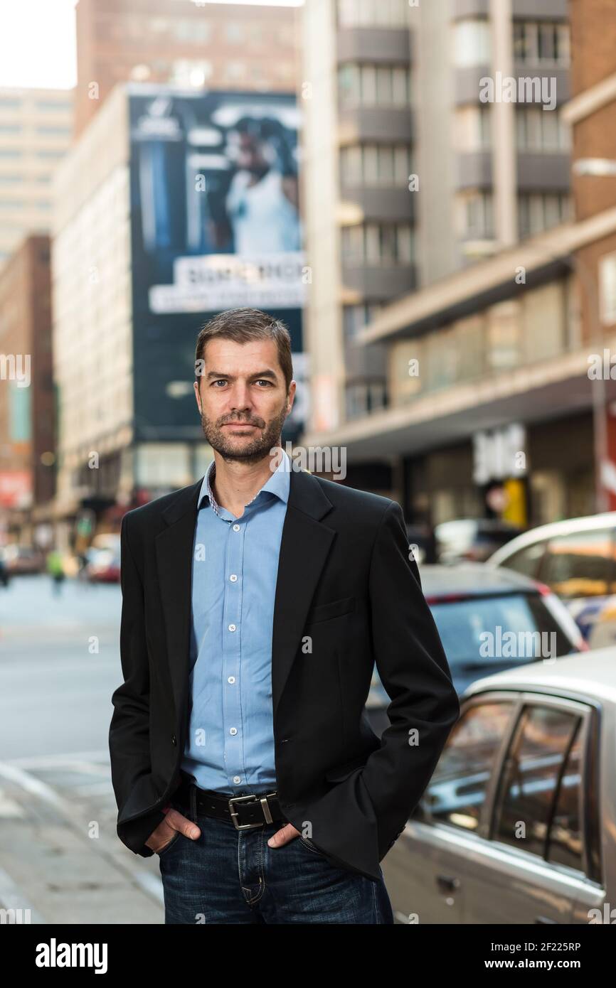 Johannesburg, South Africa - July 3, 2014: Editorial Portrait of ...