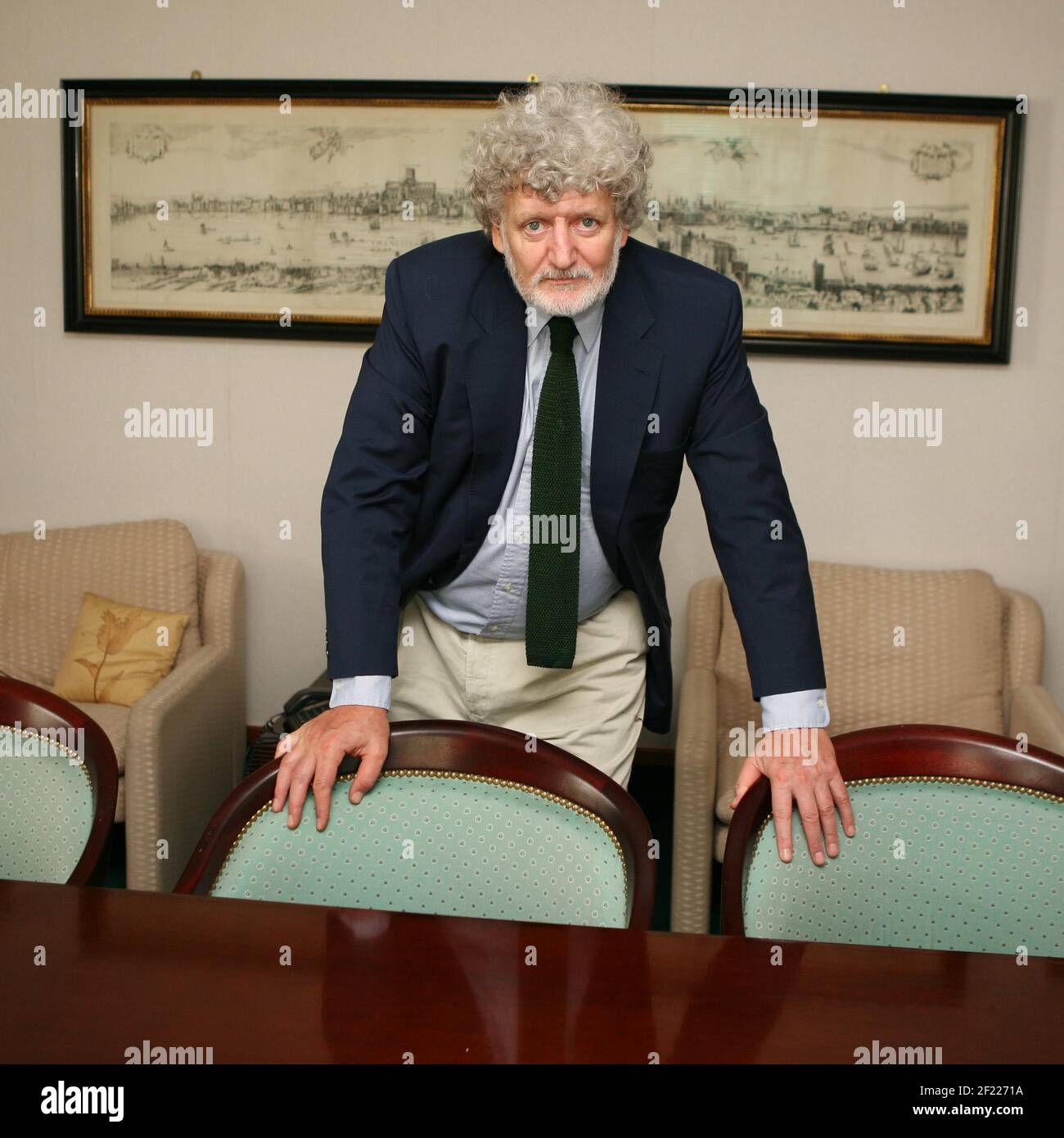 John F Burns... London bureau chief of the New York Times. pic David ...