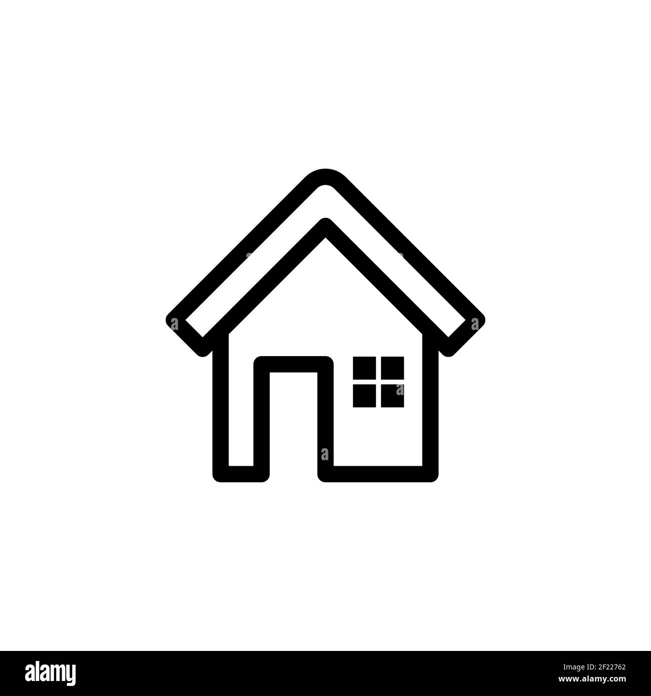 Home Icon Logo Vector design illustration. Simple House logo icon ...