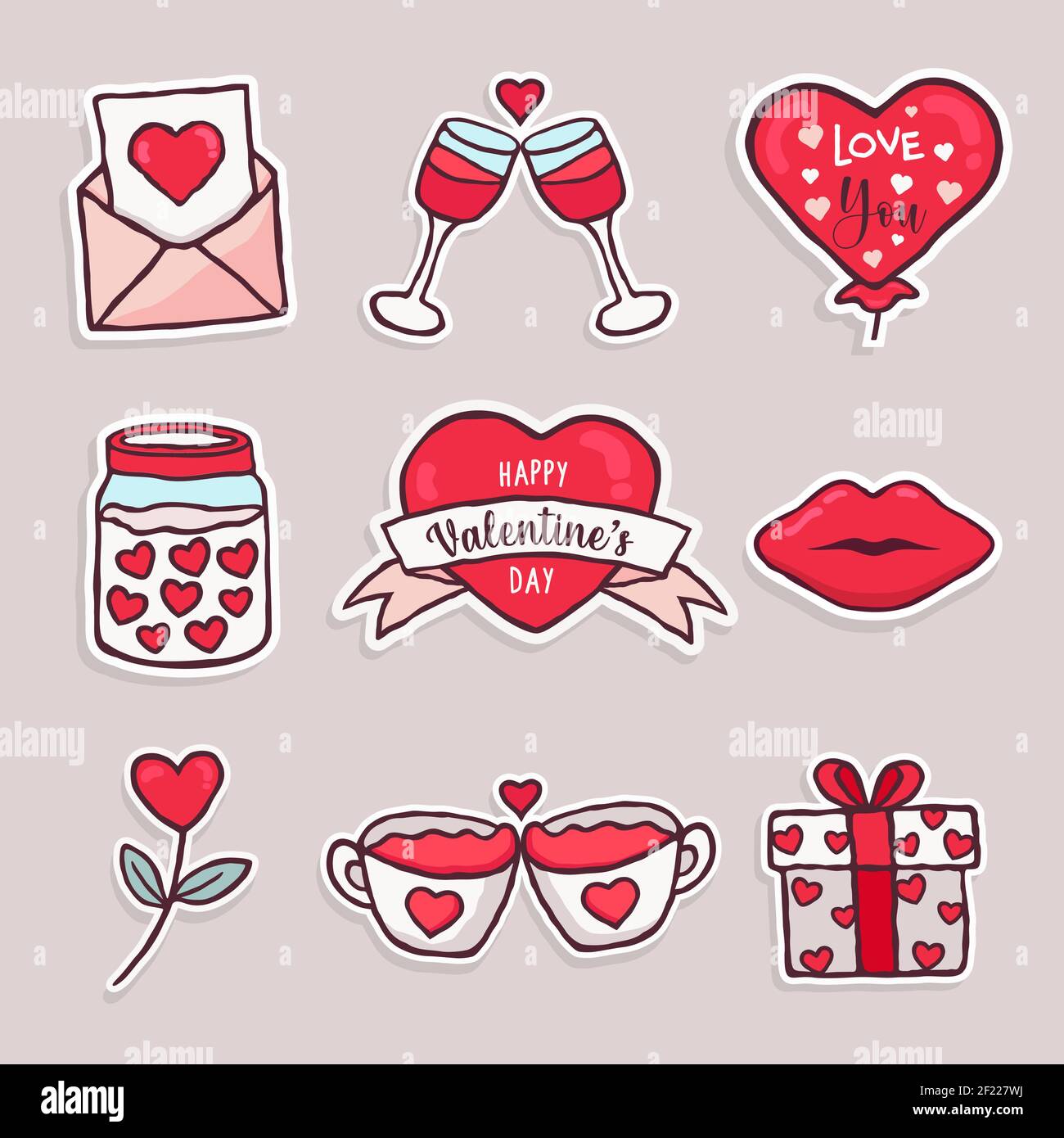 Icono De San Valentin San Valentin Infografia Royalty Free Images,