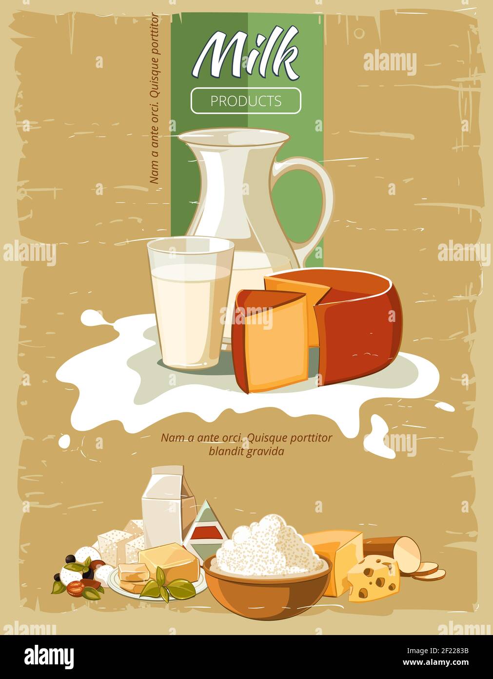 Cheese Infographic Poster