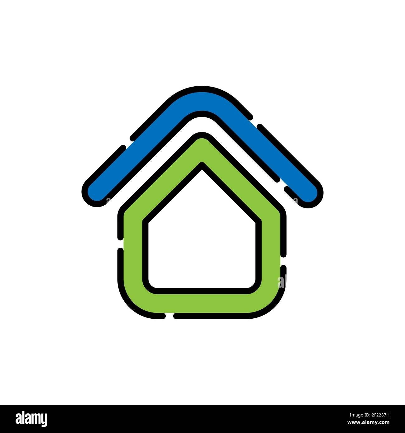 Home Logo icon vector design illustration. House logo design concept ...