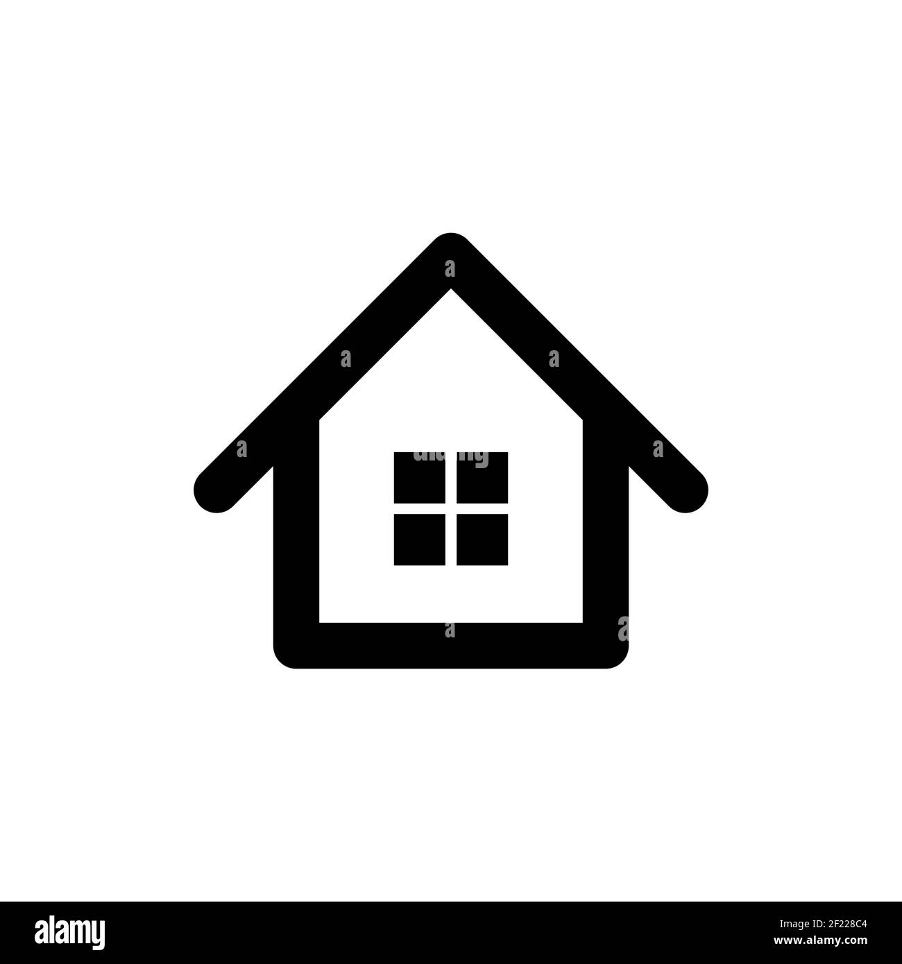 Home Icon Logo Vector design illustration. Simple House logo icon ...