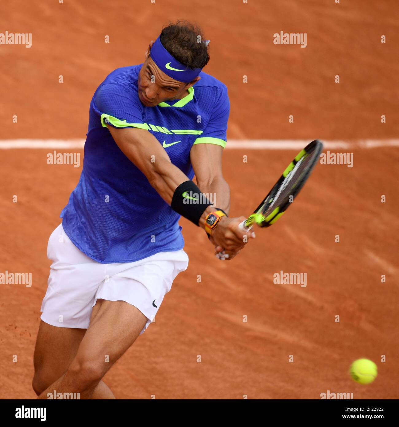 Rafael Nadal competes and wins his tenth title of Roland Garros ...