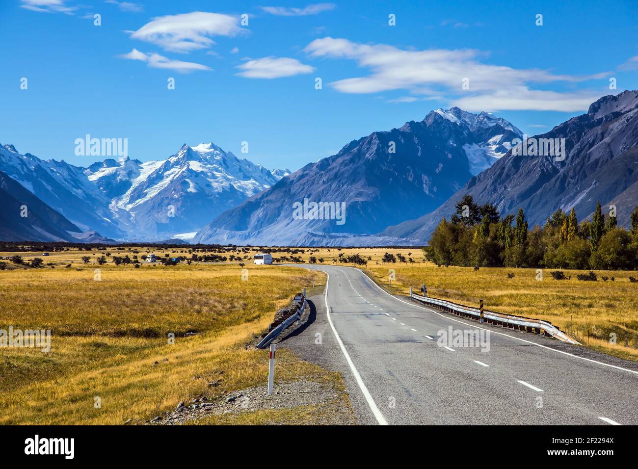 Mount Cook National Park Stock Photo - Alamy