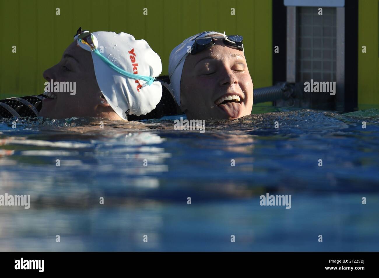 Sarah Sjostrom (SWE) competes on Women's 100 m Freestyle during the ...