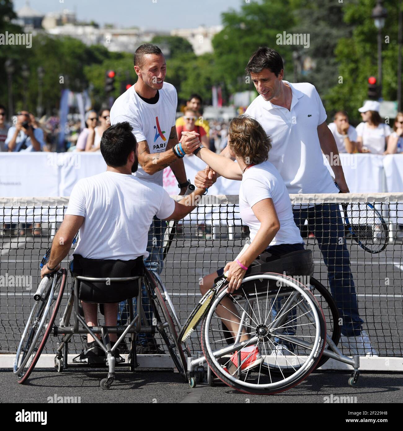 Frederick Bousquet, Co-president of Paris 2024 candidacy Tony Estanguet ...
