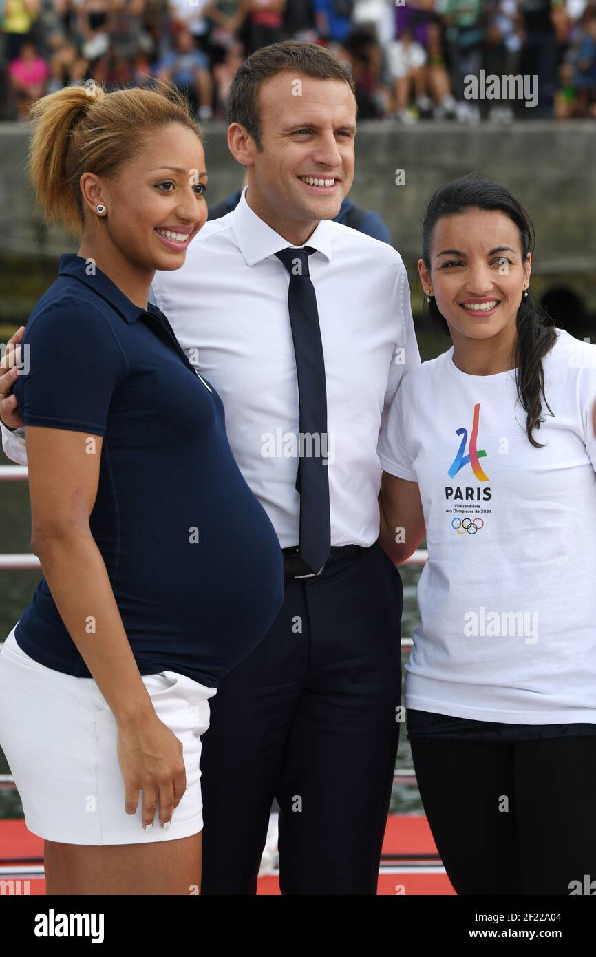 Estelle macron hi-res stock photography and images - Alamy