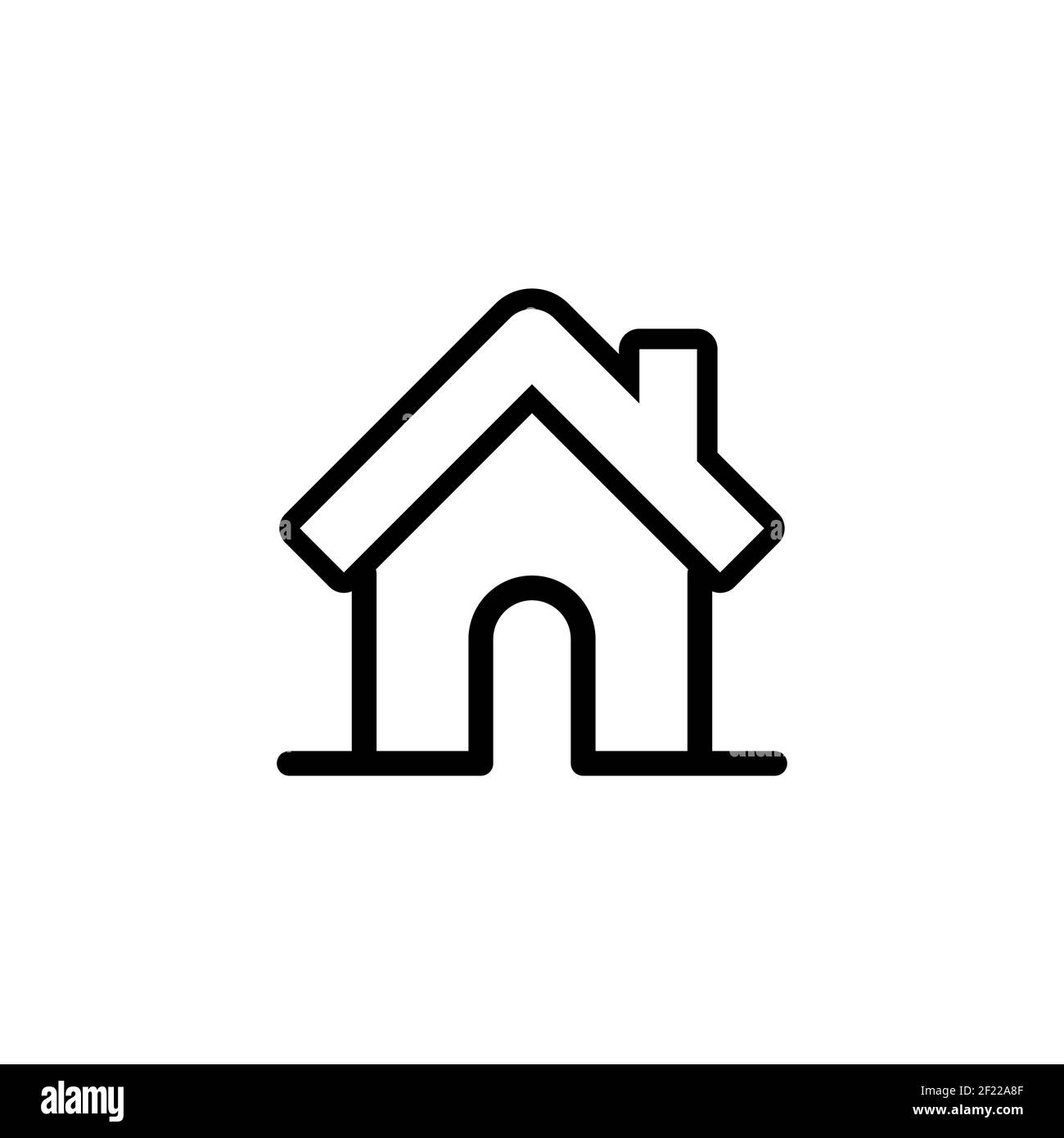 Home Icon Logo Vector design illustration. Simple House logo icon ...