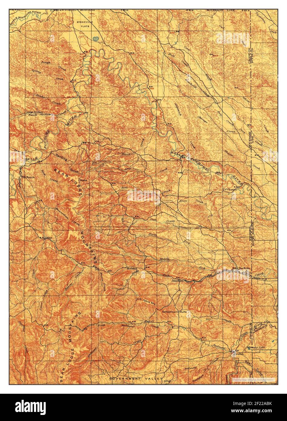 Aladdin wyoming hi-res stock photography and images - Alamy