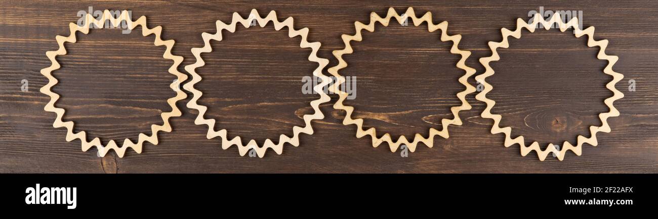 background of carved wooden circles. beautiful vintage wood patterns ...