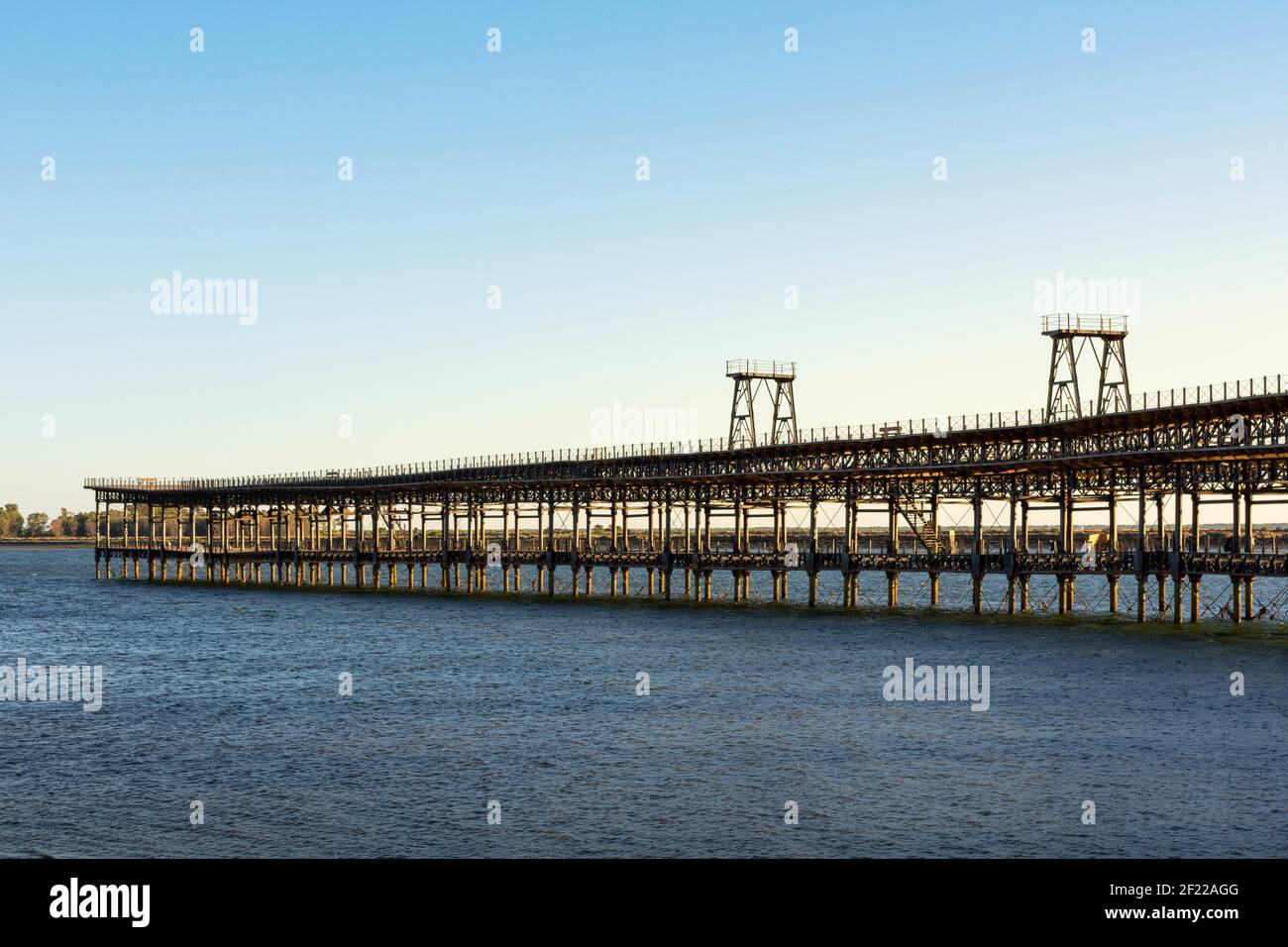 Railway pier hi-res stock photography and images - Alamy