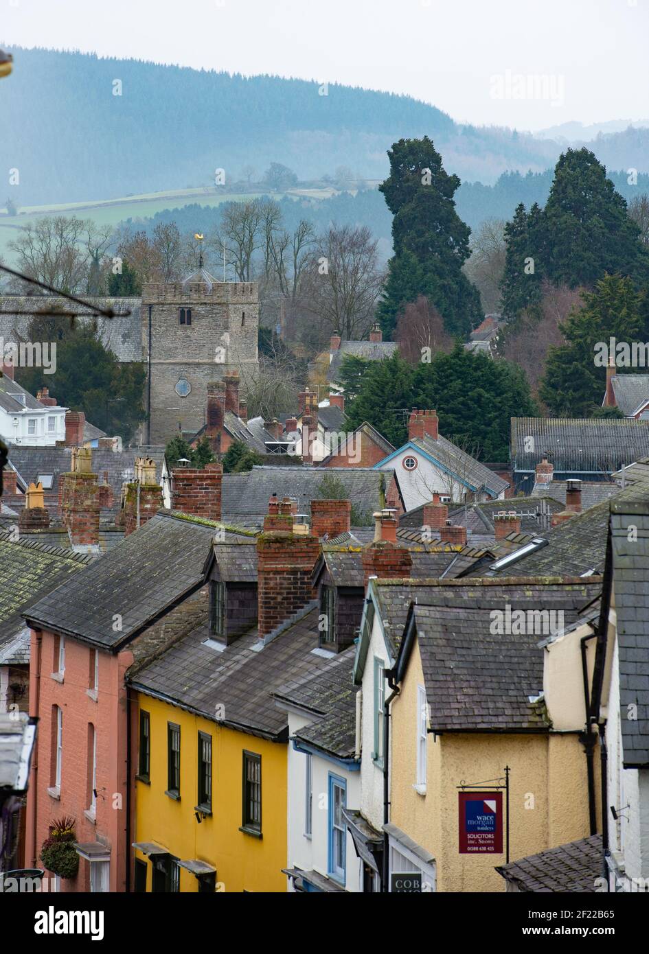 Bishops castle shropshire hi-res stock photography and images - Alamy