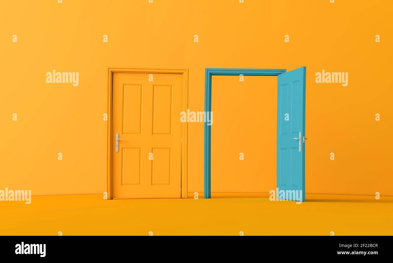 Open door and opportunity hi-res stock photography and images - Alamy