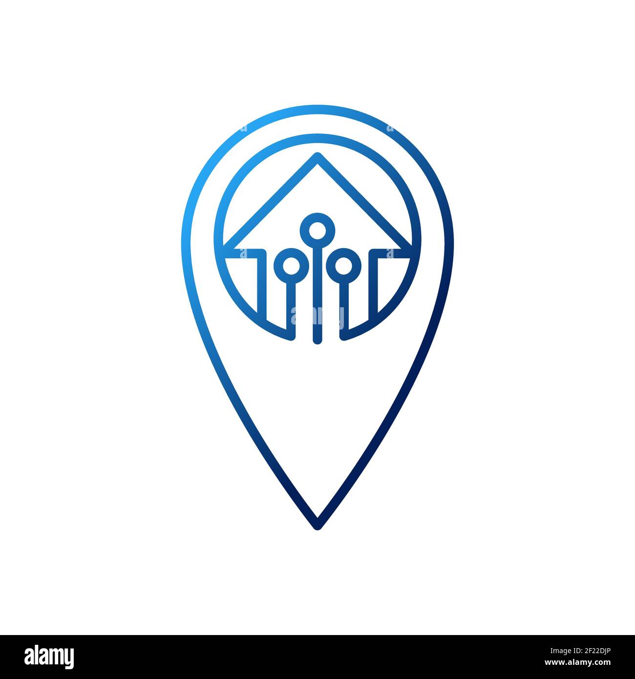 Smart Home Icon Logo Vector design illustration. Smart home logo icon ...