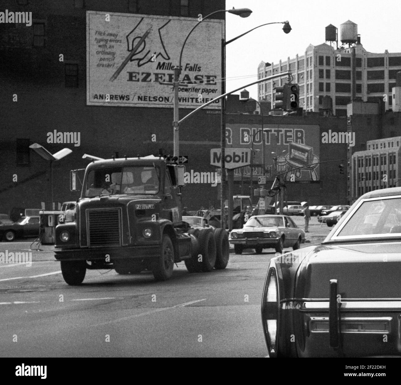 Cityscape, New York, USA, 1977 Stock Photo - Alamy