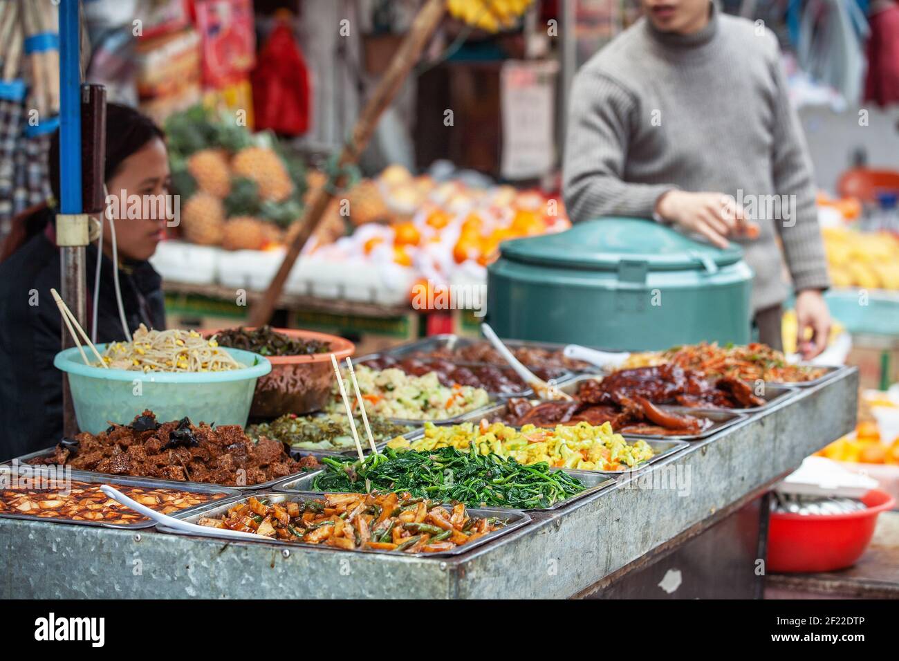 Street fast food in Shanghai, China Stock Photo - Alamy