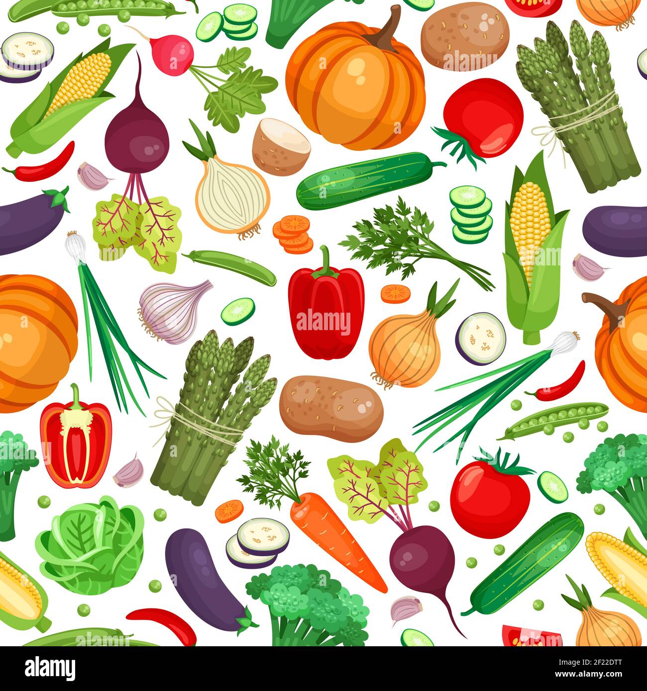 Large amount of food Stock Vector Images - Alamy
