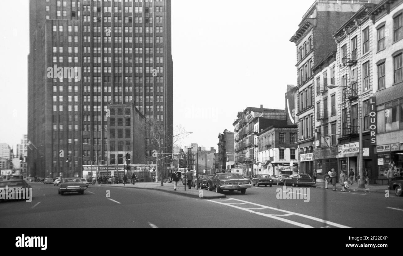 Cityscape, New York, USA, 1977 Stock Photo - Alamy