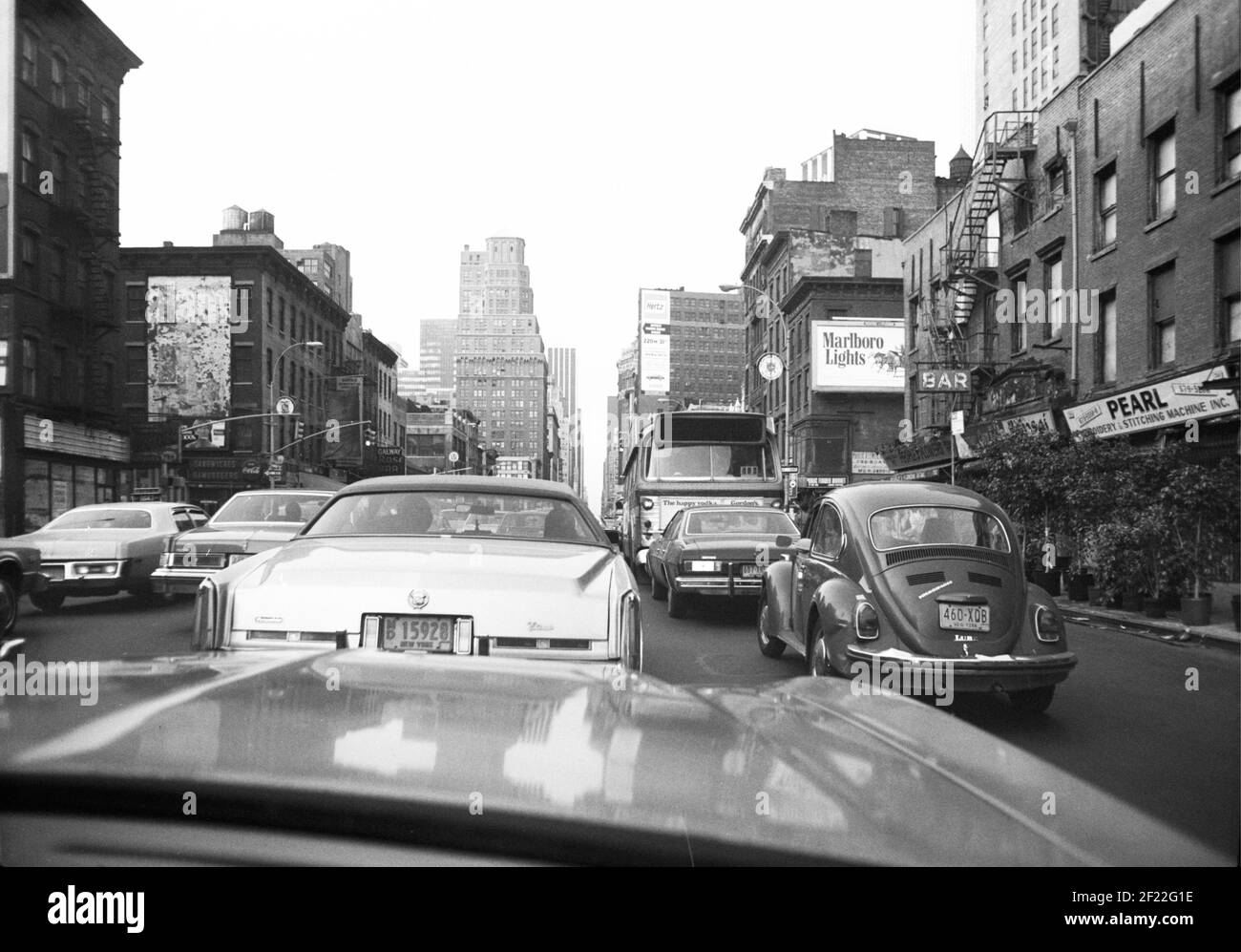 Cityscape, New York, USA, 1977 Stock Photo - Alamy