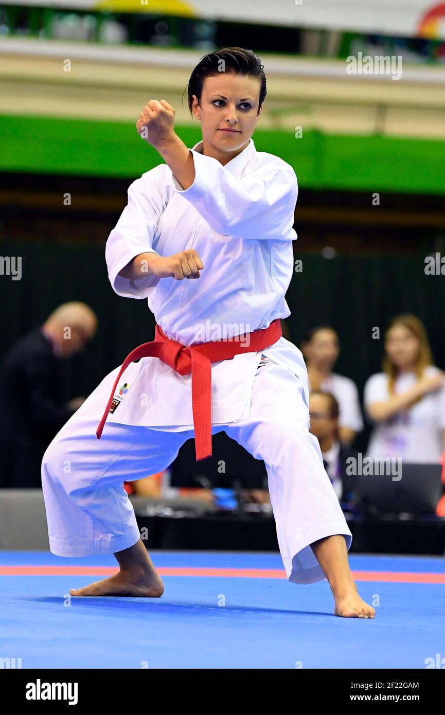 Sandy Scordo (FRA) competes in Karate during The World Games 2017 in ...