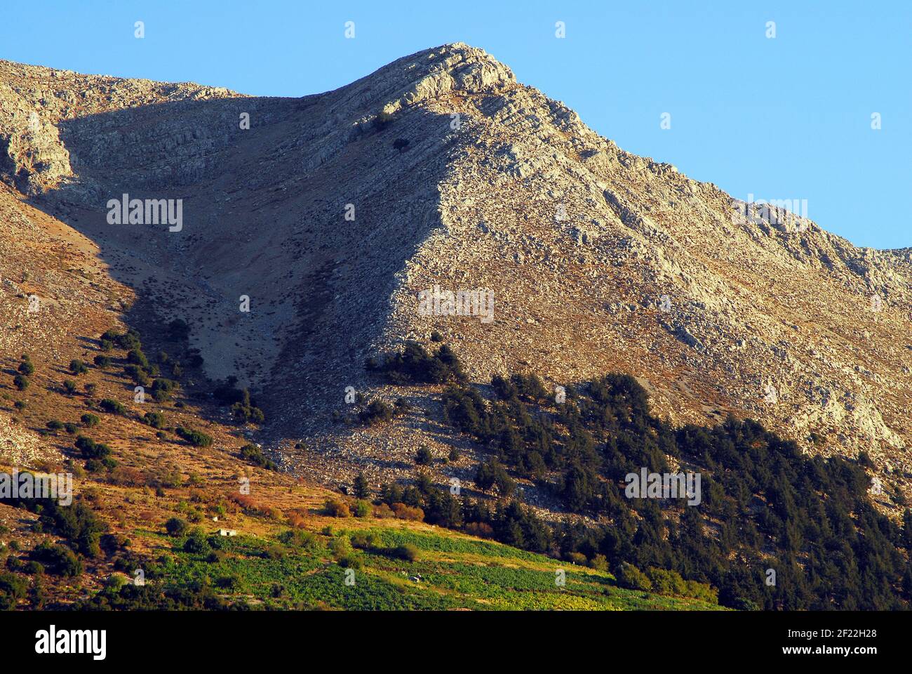 Greece, Rhodes island Embonas village Stock Photo - Alamy