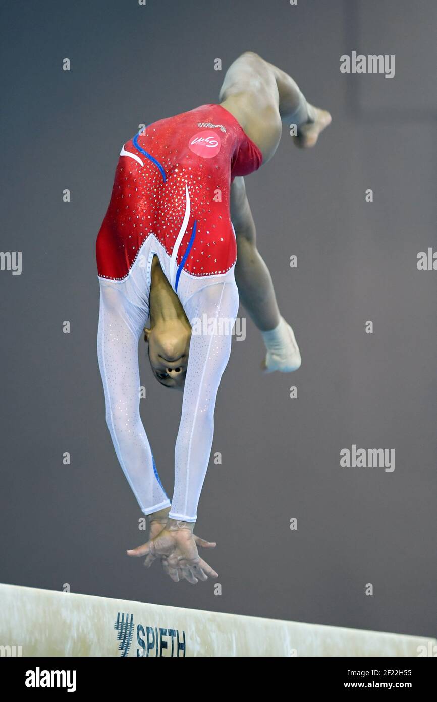 Gymnastic beam hi-res stock photography and images - Alamy