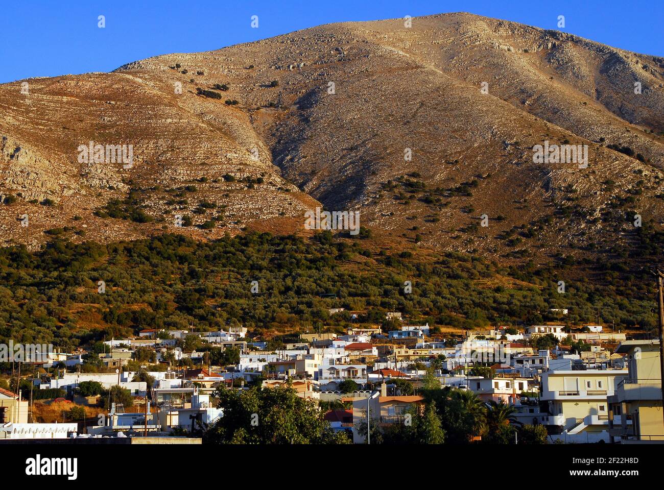 Greece, Rhodes island Embonas village Stock Photo - Alamy