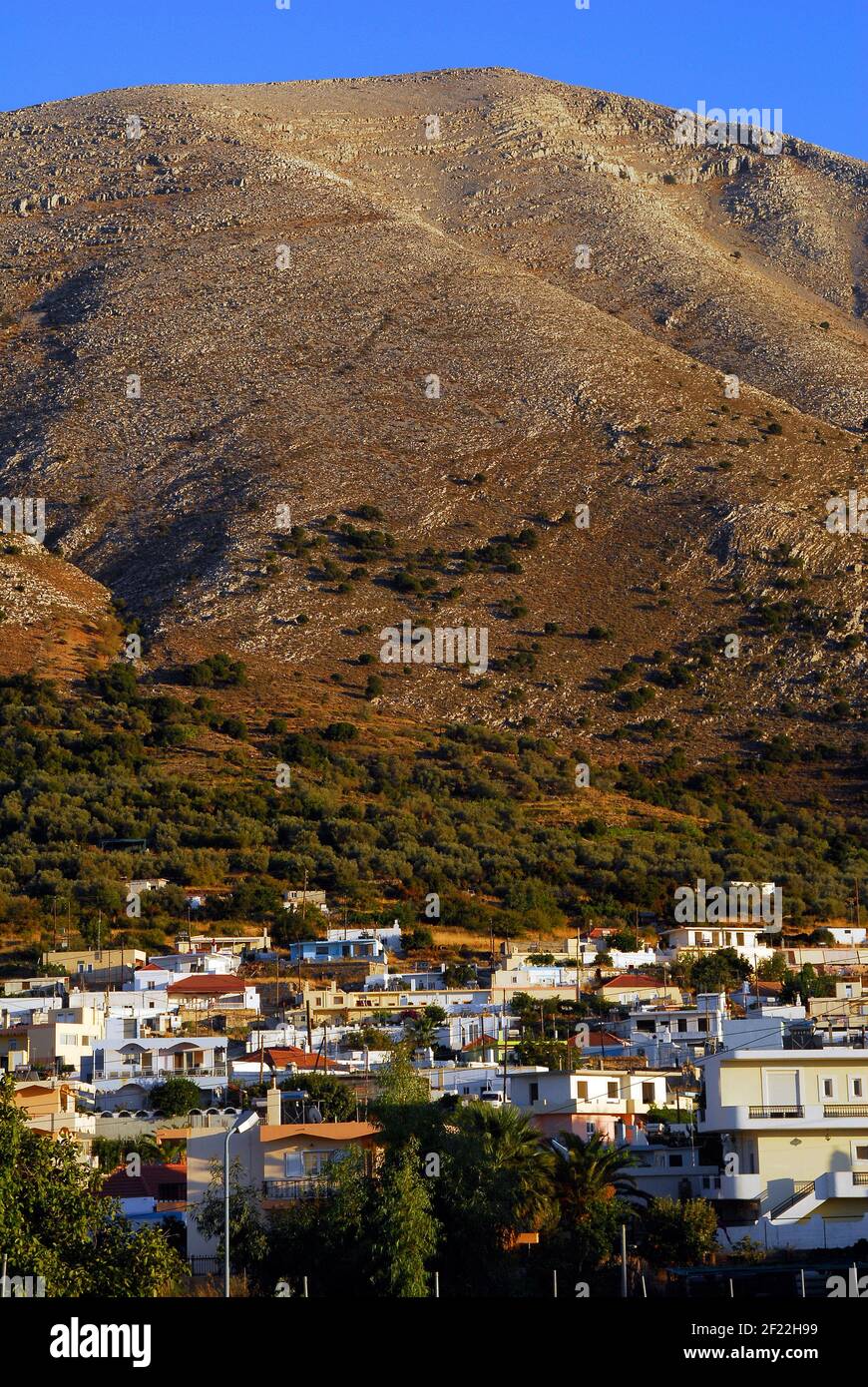 Greece, Rhodes island Embonas village Stock Photo - Alamy