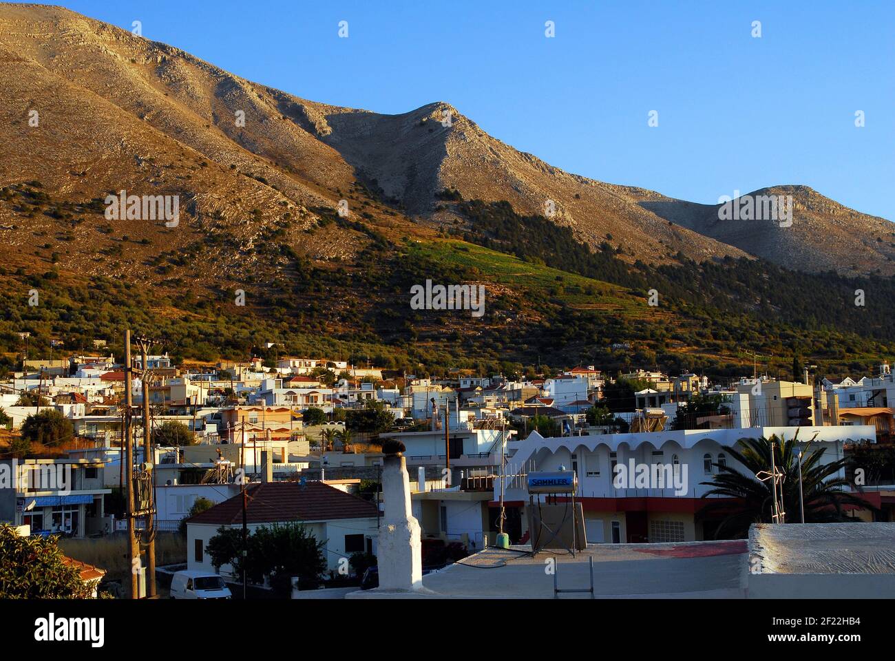 Greece, Rhodes island Embonas village Stock Photo - Alamy