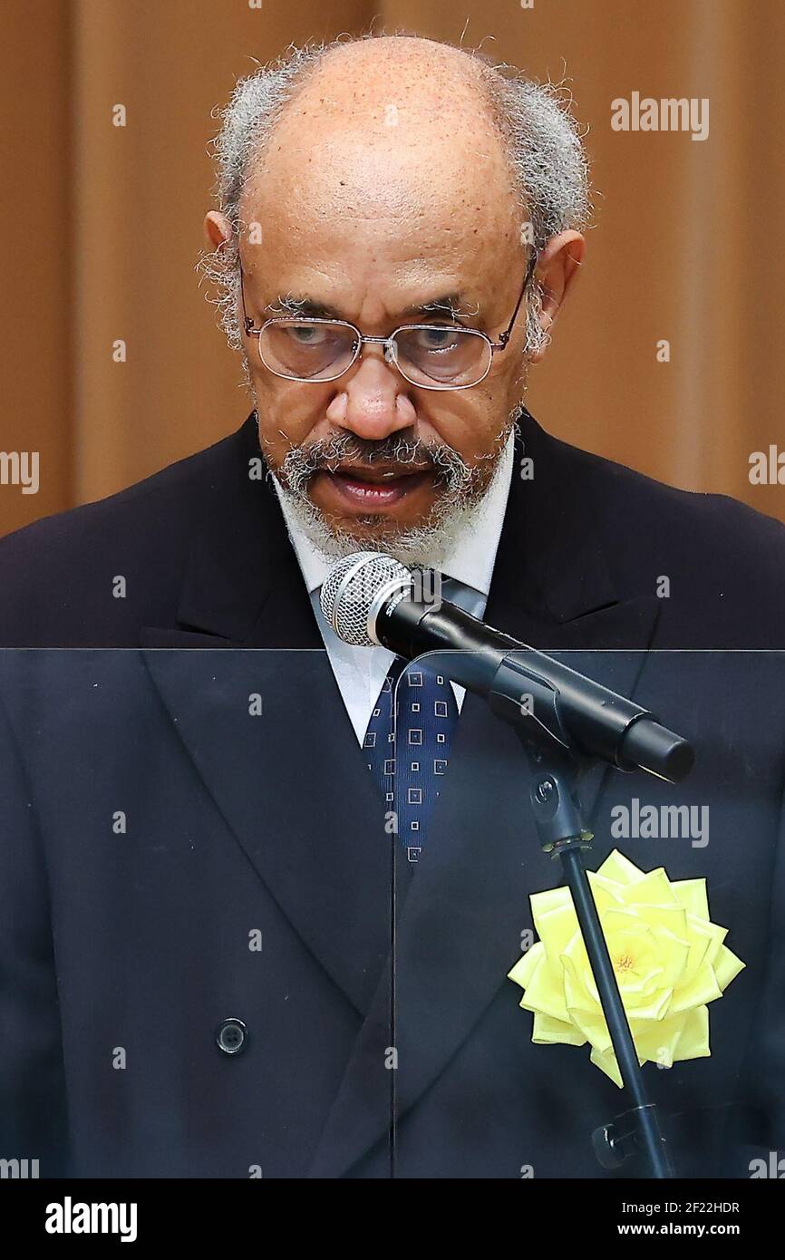 Tokyo, Japan. 10th Mar, 2021. Ambassador Extraordinary and ...