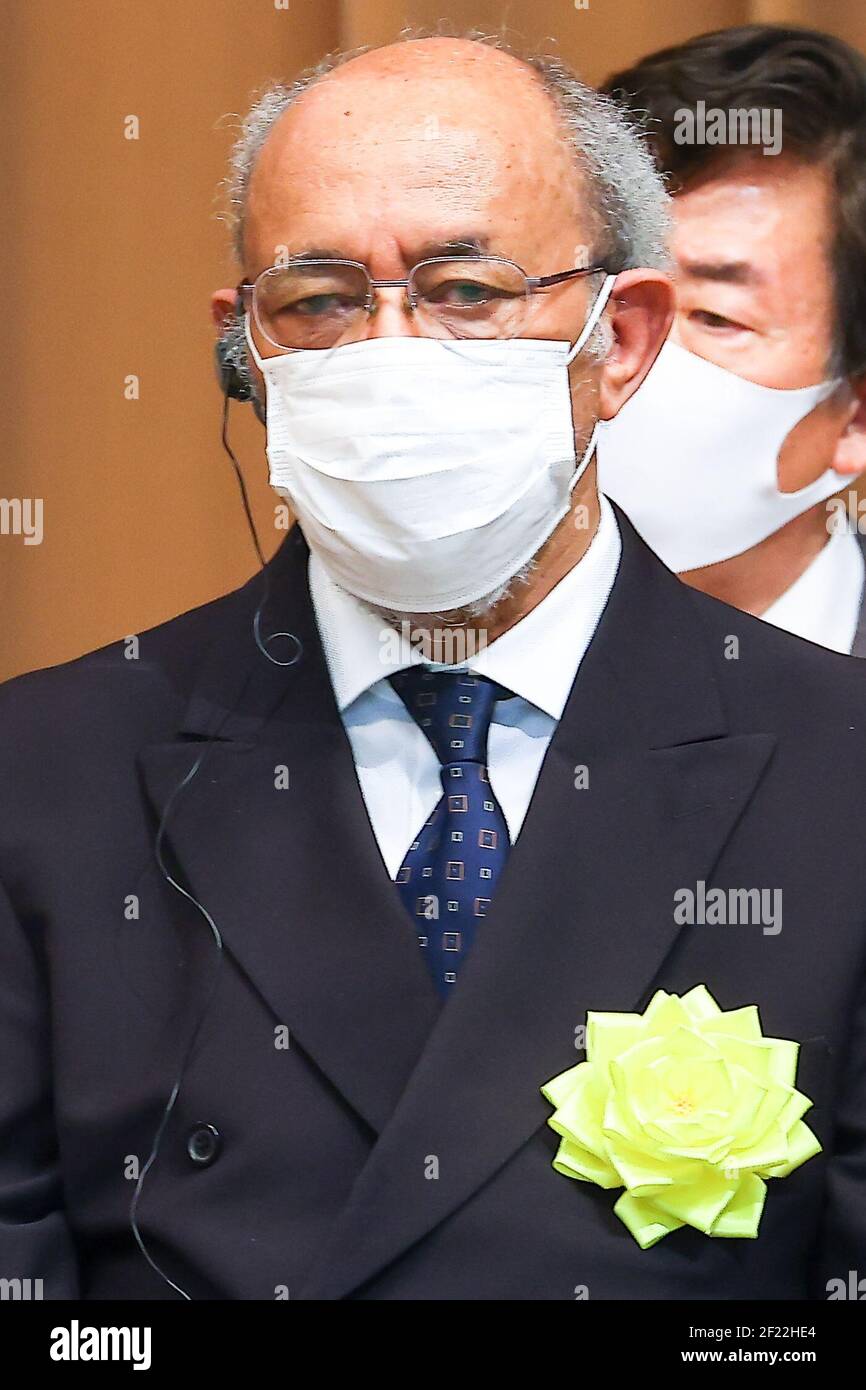 Tokyo, Japan. 10th Mar, 2021. Ambassador Extraordinary and ...