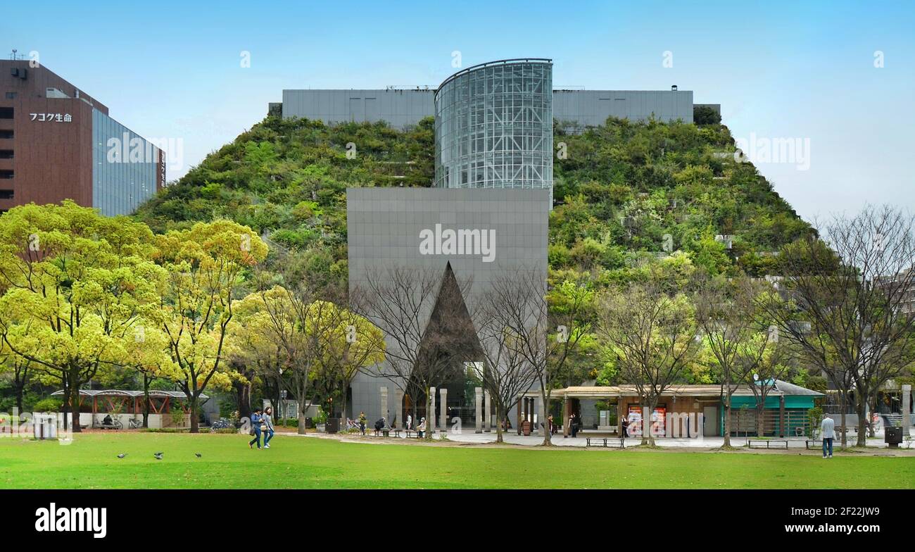Japan acros fukuoka prefectural hall hi-res stock photography and ...