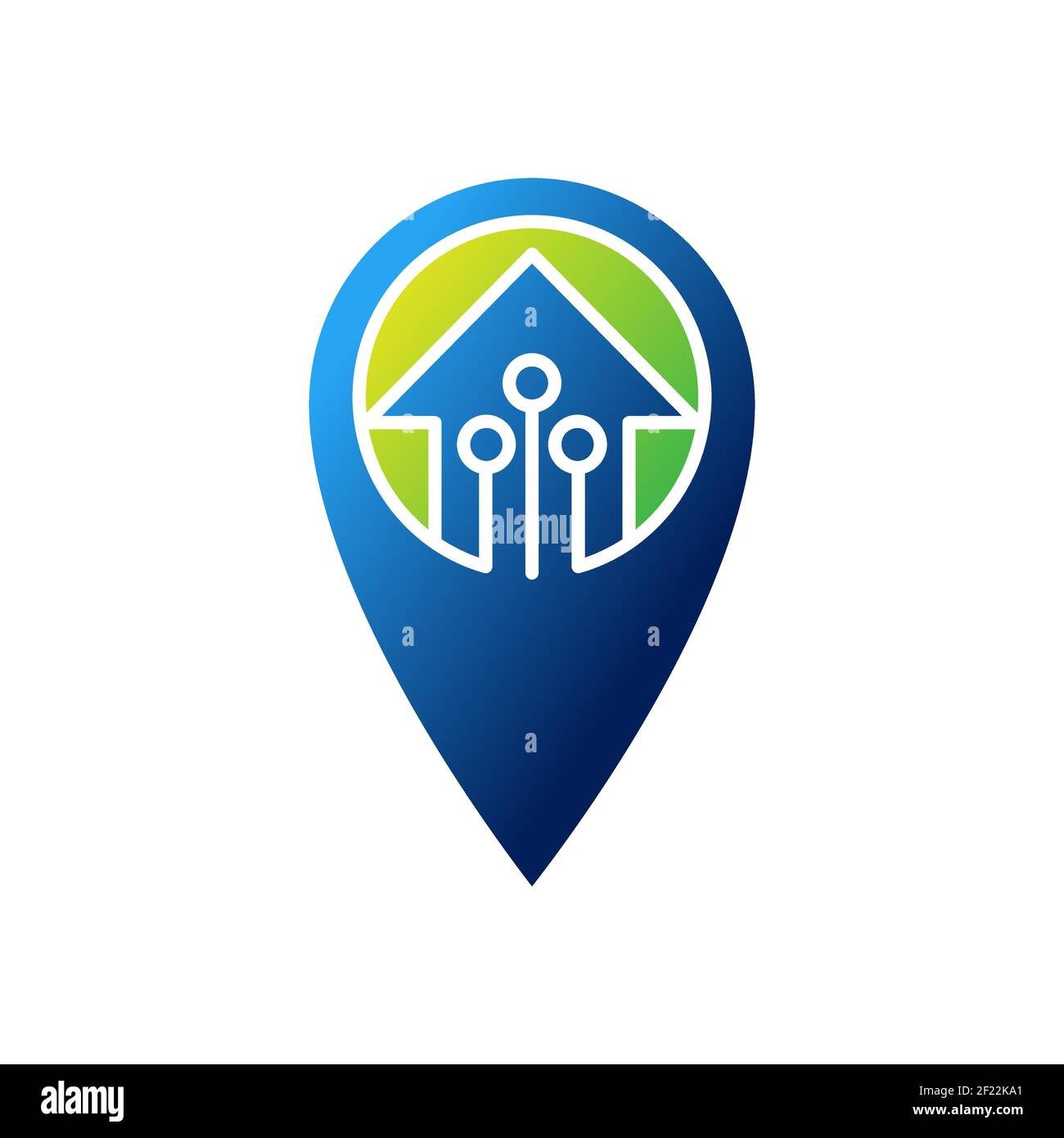 Smart Home Icon Logo Vector design illustration. Smart home logo icon ...