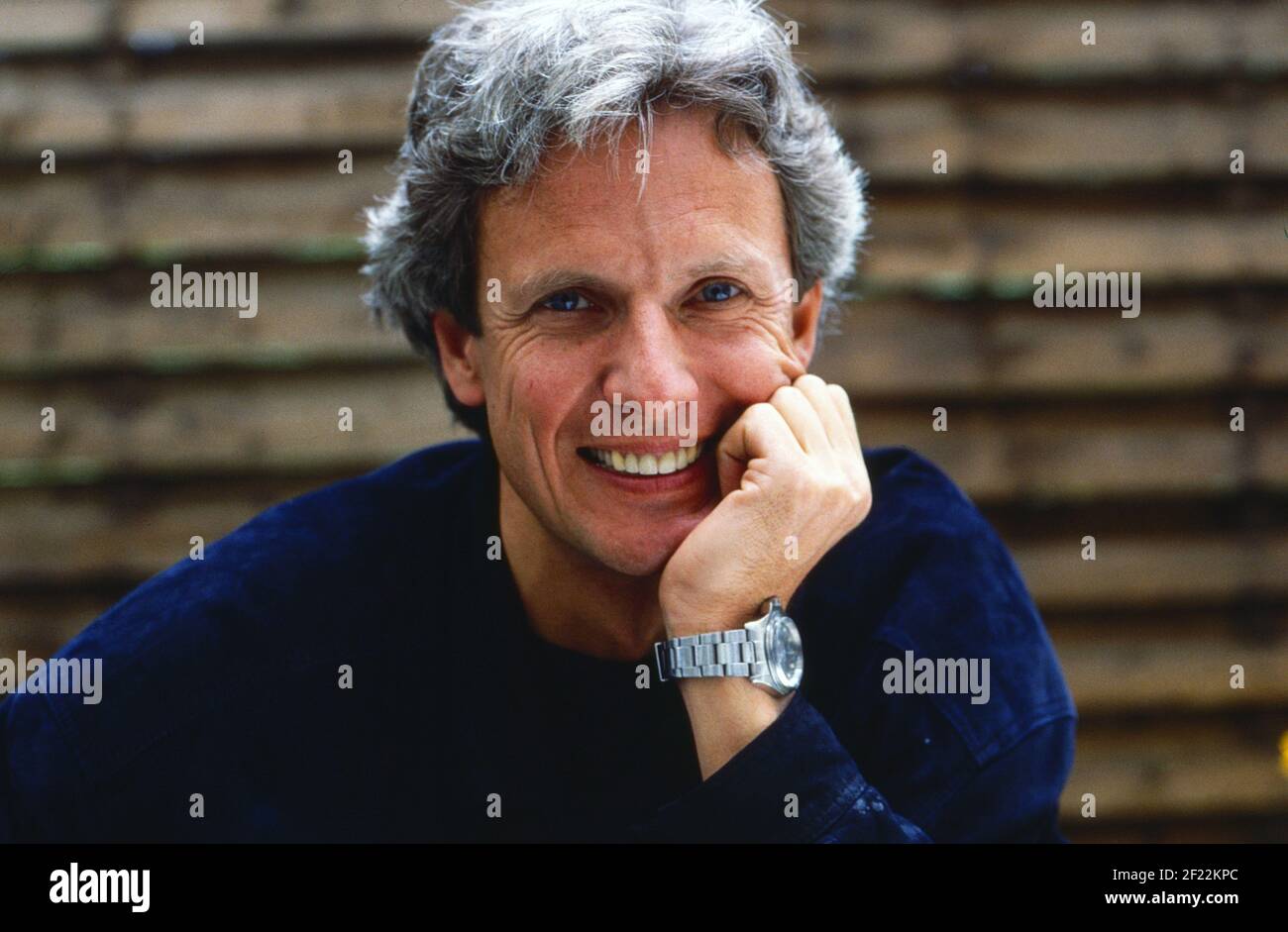 Mathieu Carriere auf der IFA in Berlin, Deutschland 1989, Stargast ...